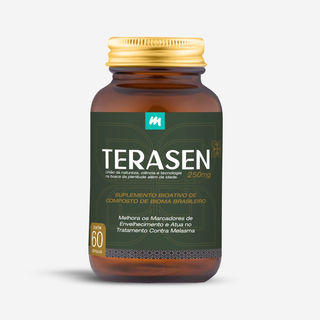 Terasen 250mg 60 Cápsulas (30 doses) - Medfórmula