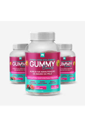 Combo 3 Gomas de Colágeno Hidrolisado - Medfórmula